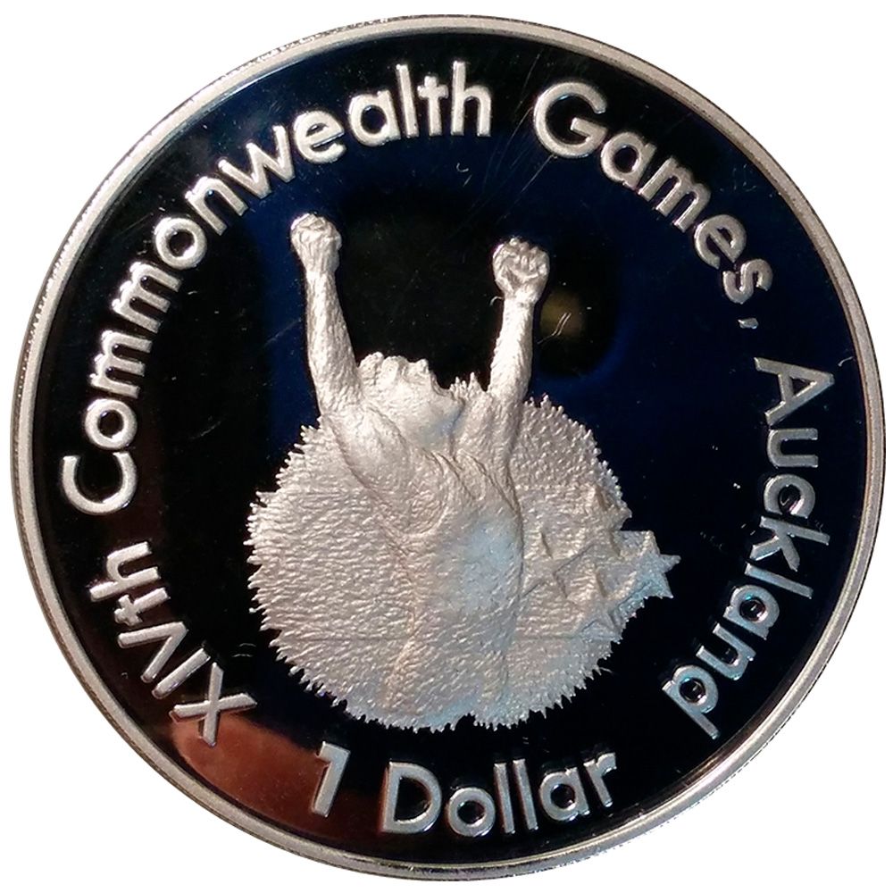 1989 NZ Commonwealth Games runner Coin (Pre-Owned) – Buy Online NZ | MyGold