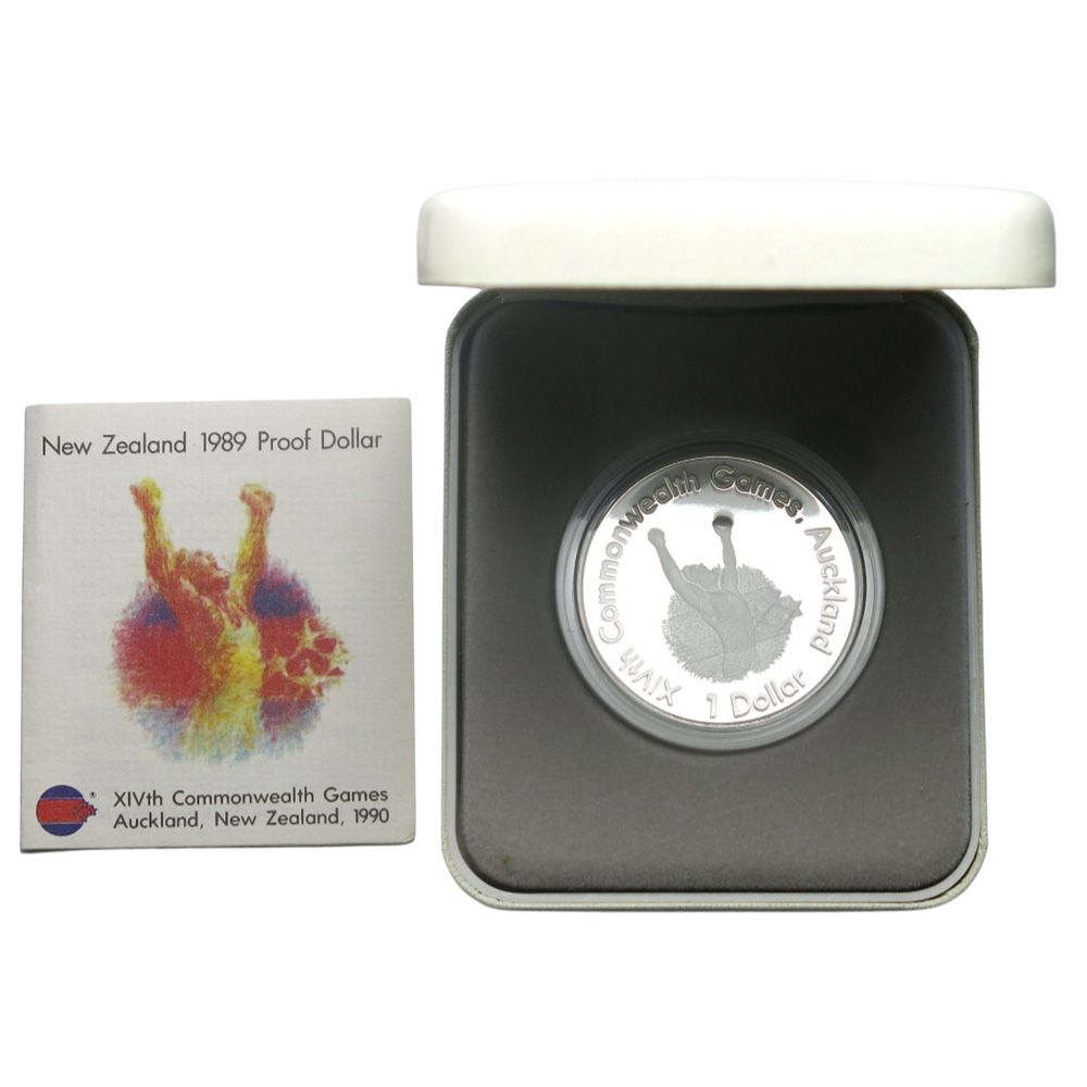 1989 NZ Commonwealth Games runner Coin (Pre-Owned) – Buy Online NZ | MyGold