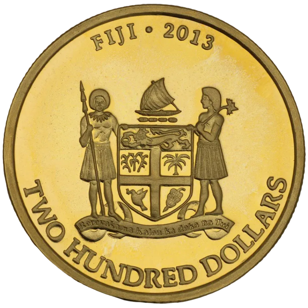 1oz Fiji Gold Taku Coin (2013) - MyGold