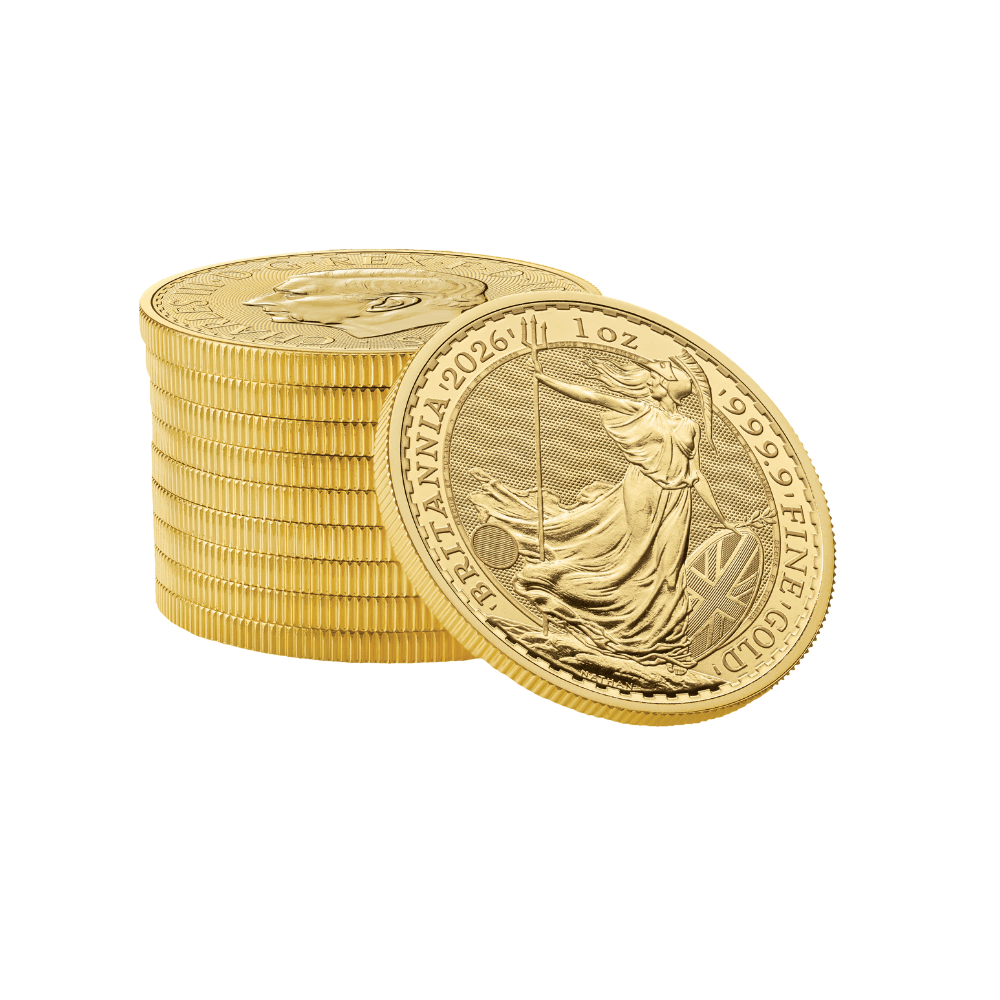 1oz Royal Mint Gold Britannia Coin (2026) - MyGold