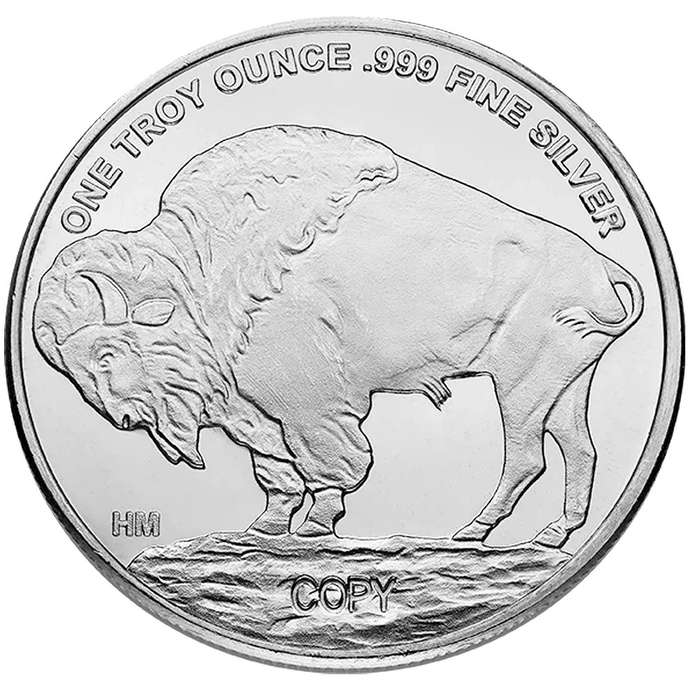 1oz Highland Mint Silver Buffalo Round (2016) - MyGold