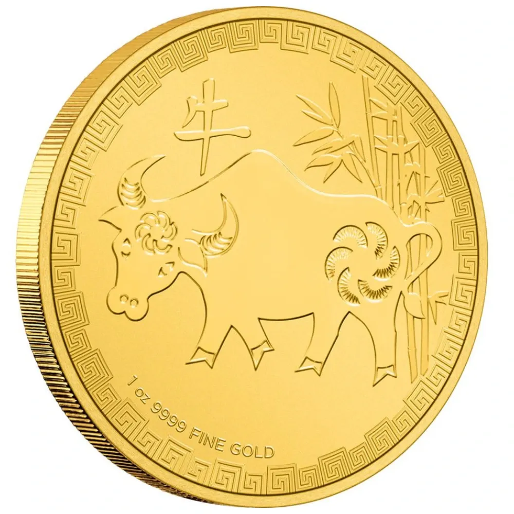 1oz Niue Year of the OX Gold Coin (2021) – Buy Online NZ | MyGold