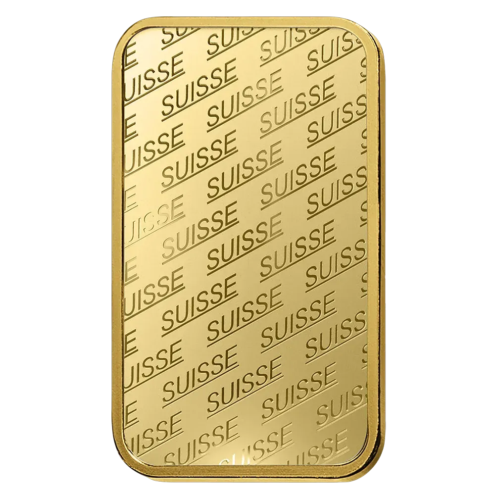 1oz PAMP Suisse Gold Minted Bar (CertiPAMP™) - MyGold