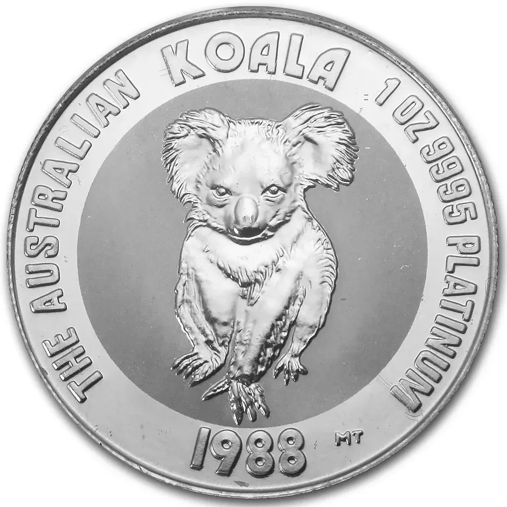 1oz Perth Mint Platinum Koala (1988) - MyGold