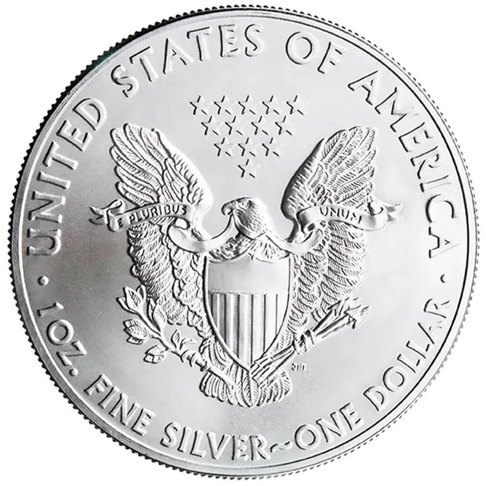 1oz Silver American Eagle (2012) Individual Coin - MyGold