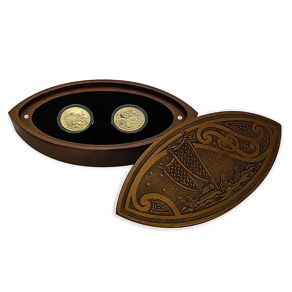2019 New Zealand Kupe - Large Navigator Gold Coin Set Proof – Buy ...