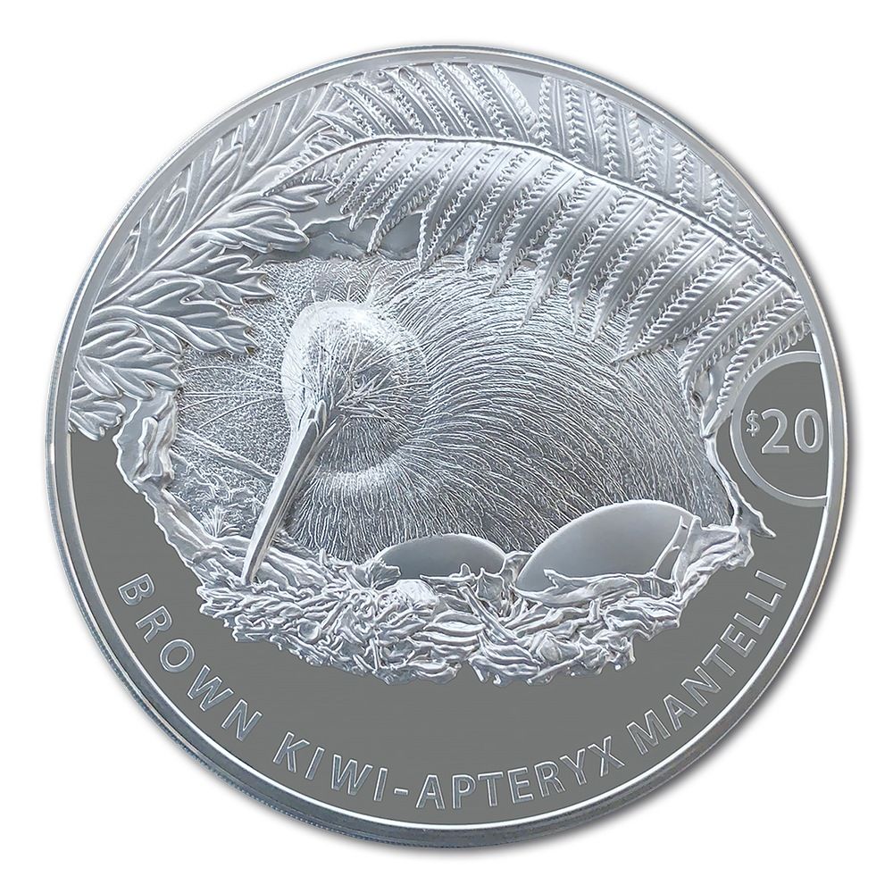 1kg Silver Kiwi Proof Coin – Buy Online NZ | MyGold