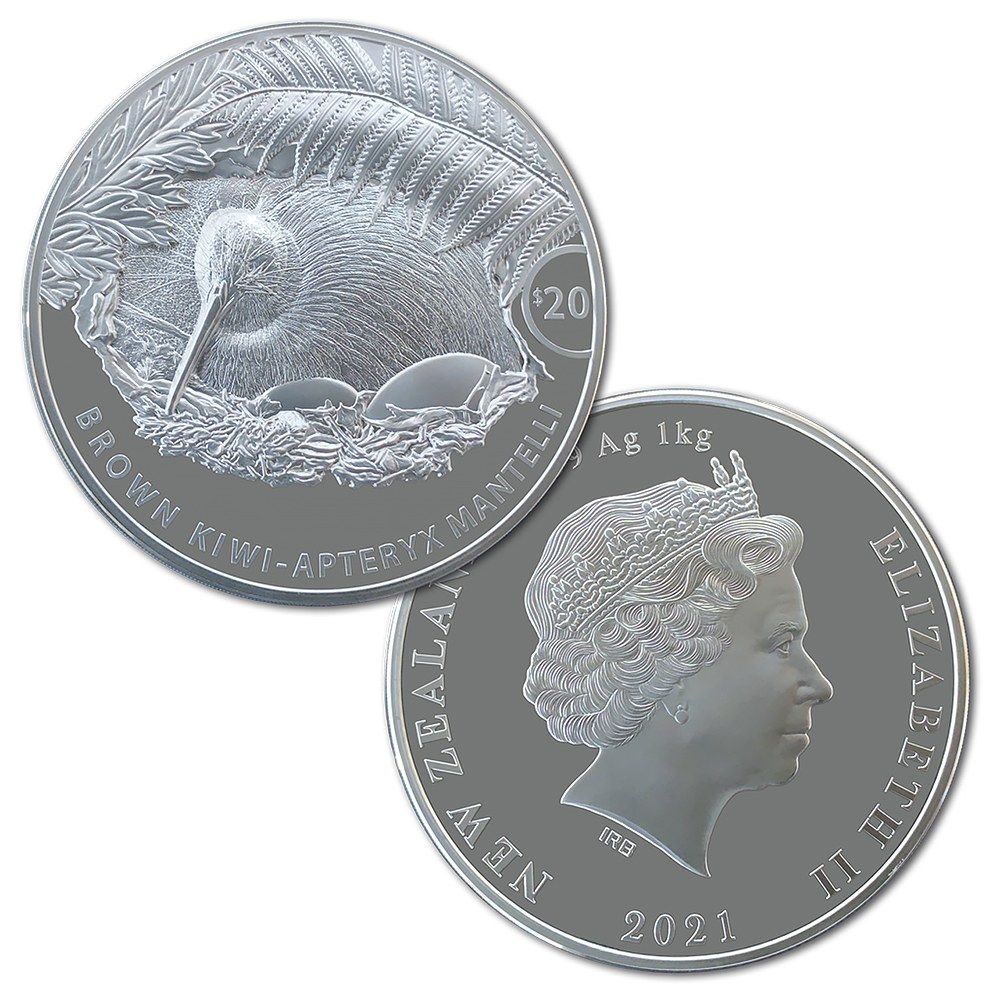 1kg Silver Kiwi Proof Coin – Buy Online NZ | MyGold