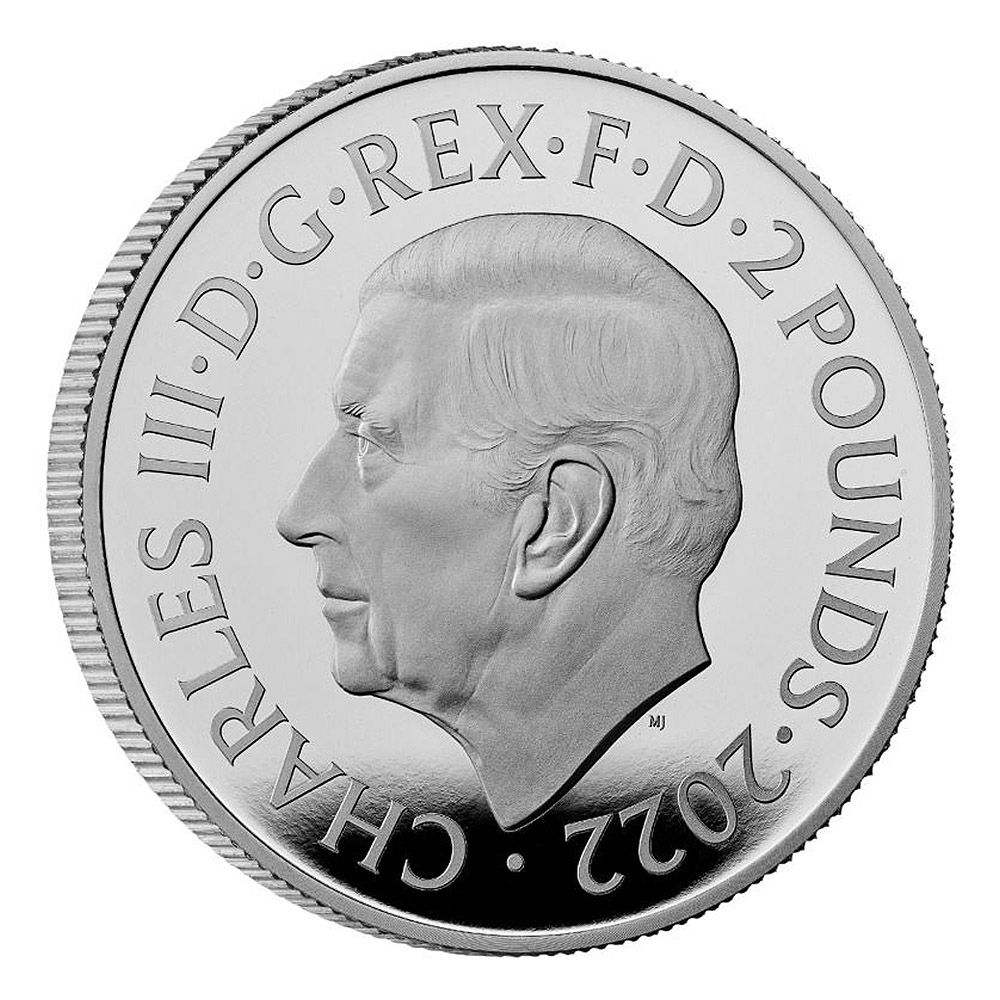 2022 UK 1 Kg Silver Her Majesty Queen Elizabeth II Memorial Proof Coin ...