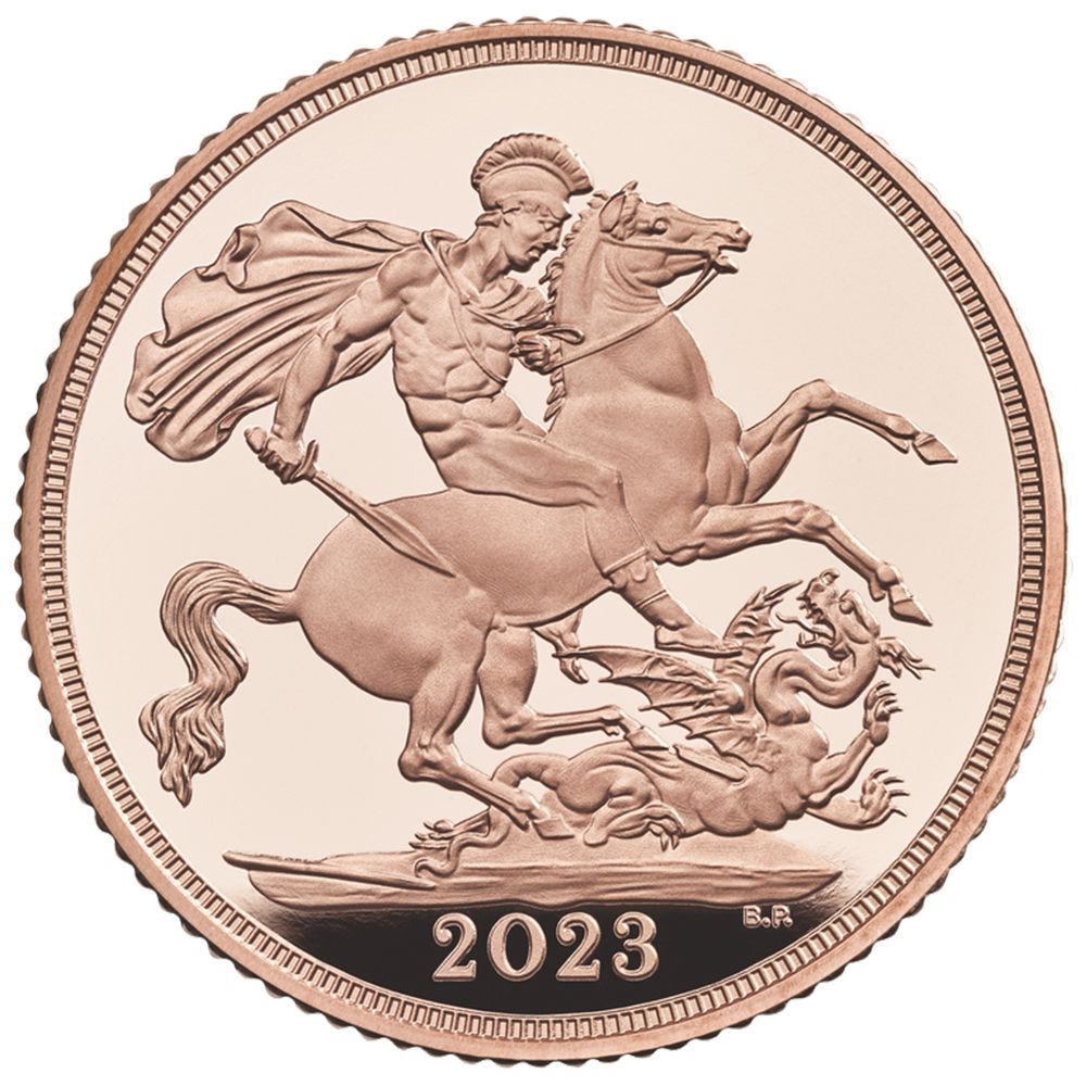 2023 The Coronation of His Majesty King Charles III Piedfort Gold Proof ...