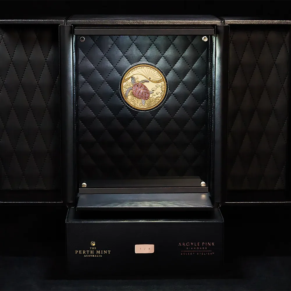 2024 Australia 10oz The Jewelled Turtle Gold Proof Coin - Perth Mint ...