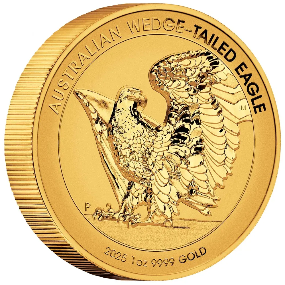 2025 1 oz Gold Australian Wedge-Tailed Eagle Gold Reverse Proof Ultra High Relief Coin - MyGold
