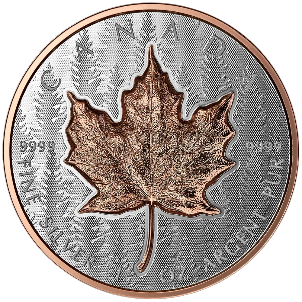 2025 Canada 1 oz Silver Maple Leaf Ultra-High Relief Coin - MyGold
