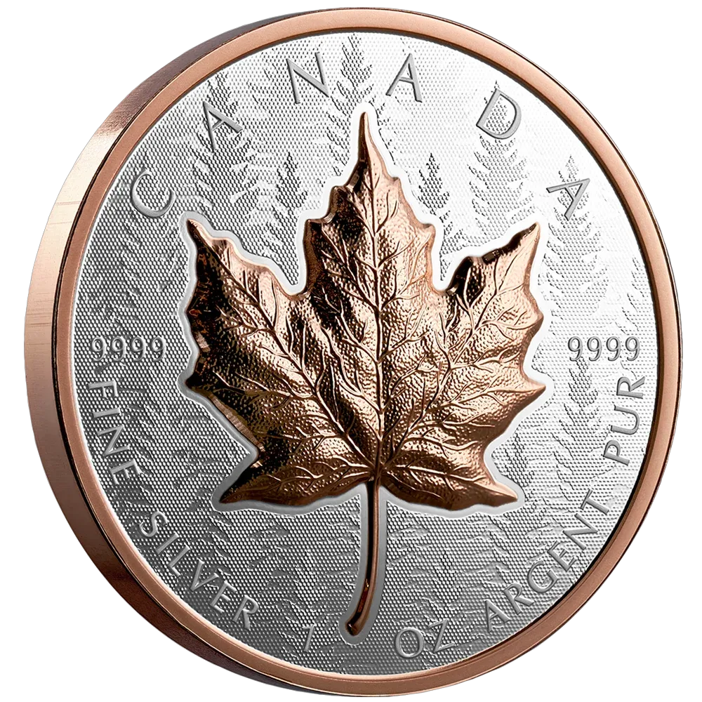 2025 Canada 1 oz Silver Maple Leaf Ultra-High Relief Coin - MyGold