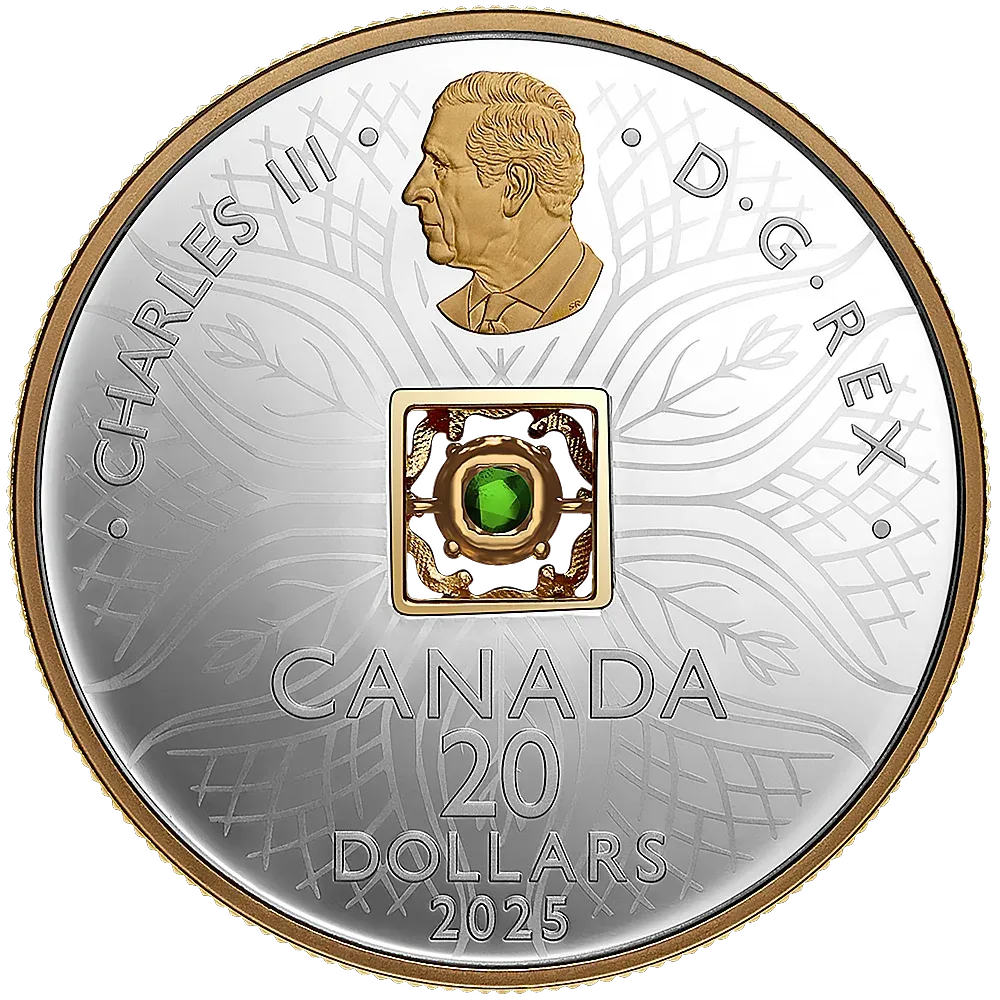 2025 Canada $20 .9999 Silver Dancing Ammolite Elements of Nature ...