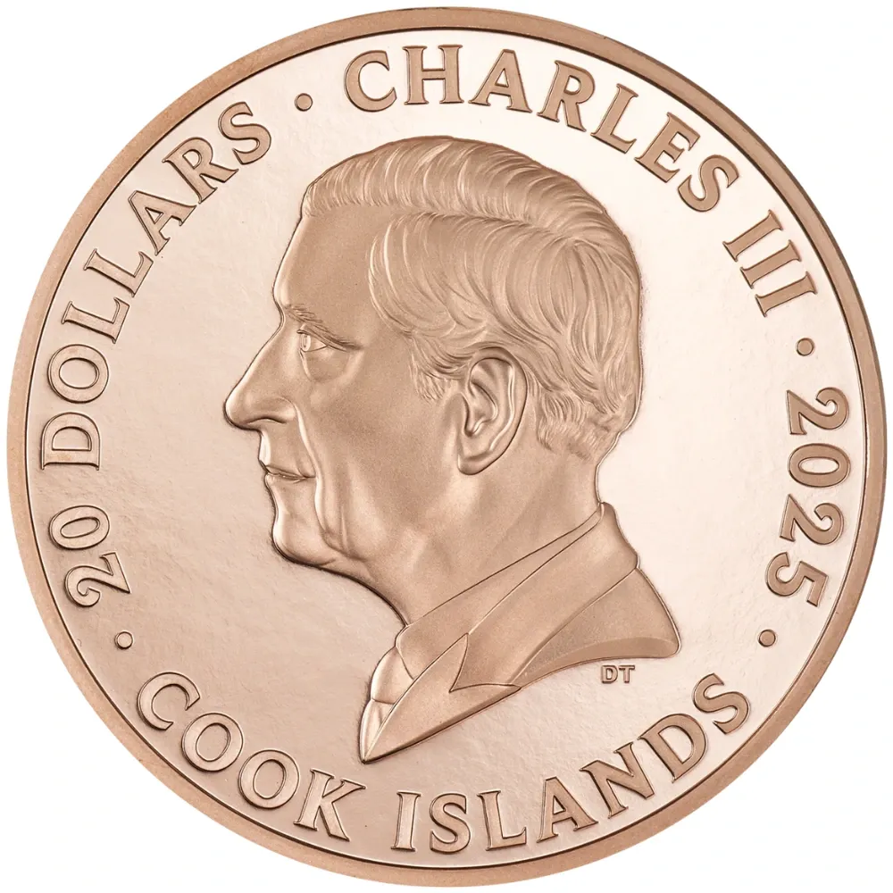 2025 Cook Islands 3 oz Silver the Dunescape Gilded Coin – Buy Online NZ ...