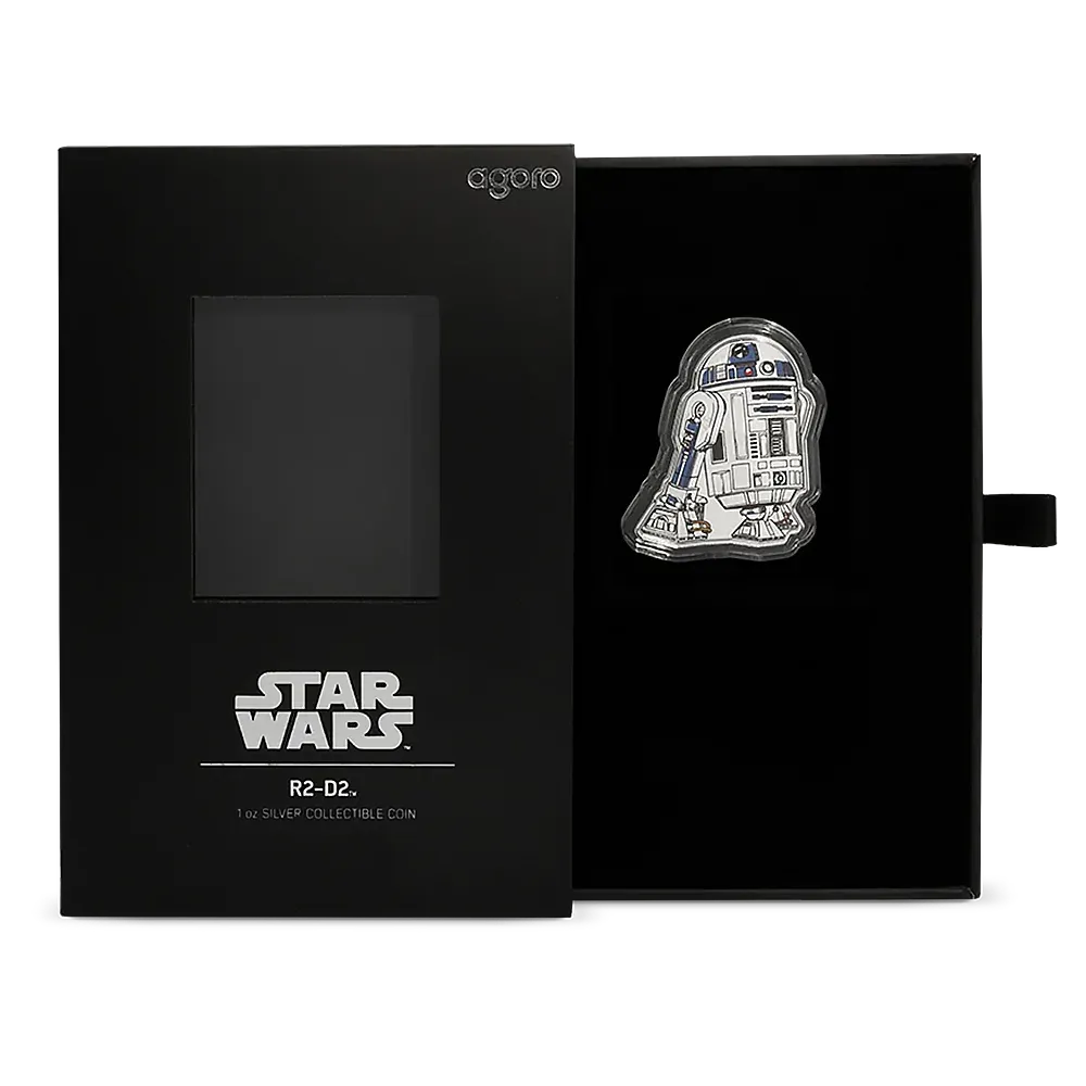 2025 Niue 1 oz .999 Silver Star Wars Star Wars™ R2-D2™ Proof Coin - MyGold