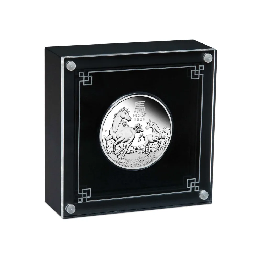 2026 1 oz Silver Australian Lunar Series III Year of the Horse Proof ...