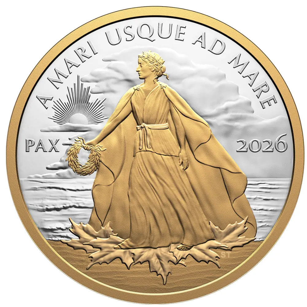 2026 Canada 1 oz Pure Silver $1 Peace Dollar Proof Coin – Buy Online NZ ...