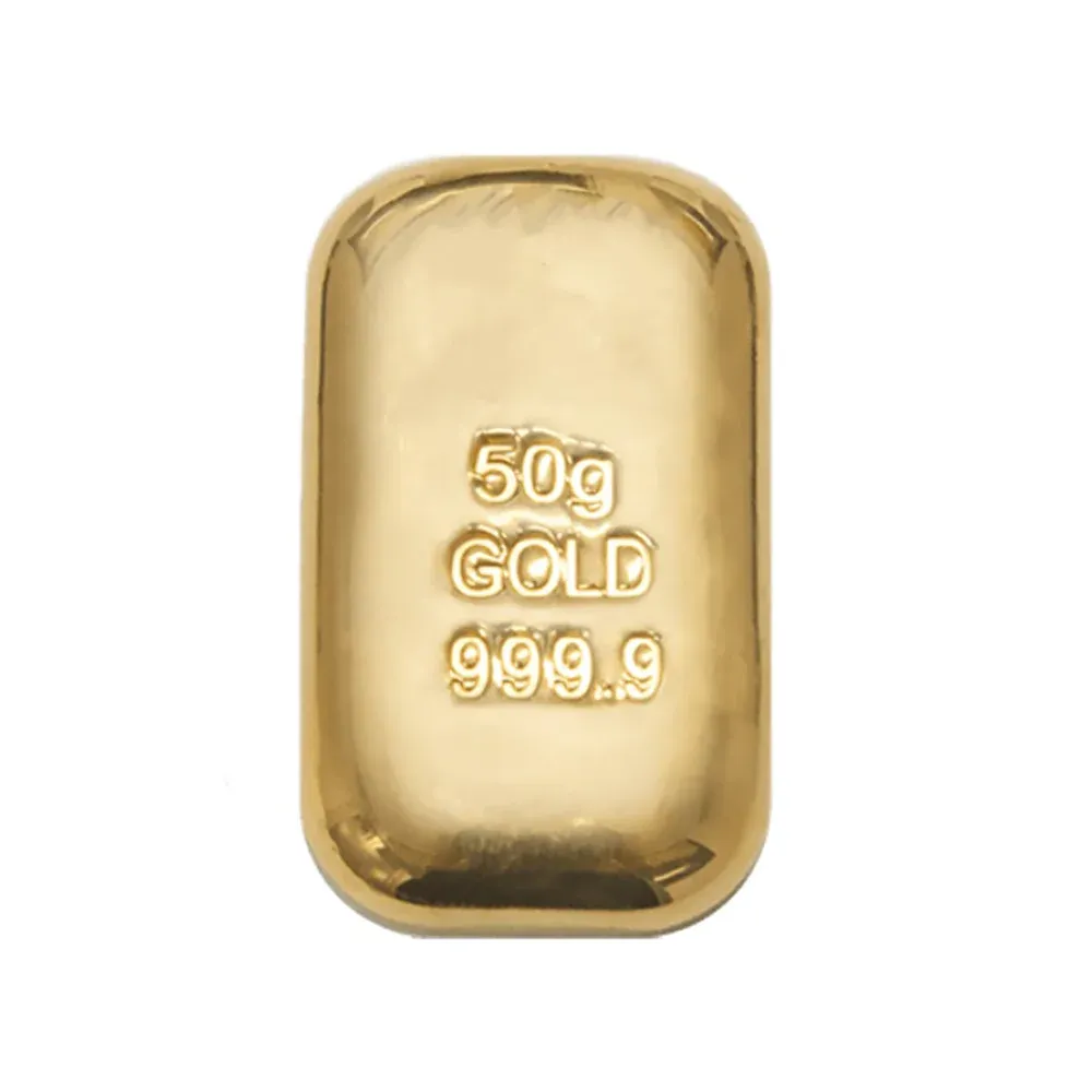 50g 'Generic Brand' Gold Cast Bar - MyGold