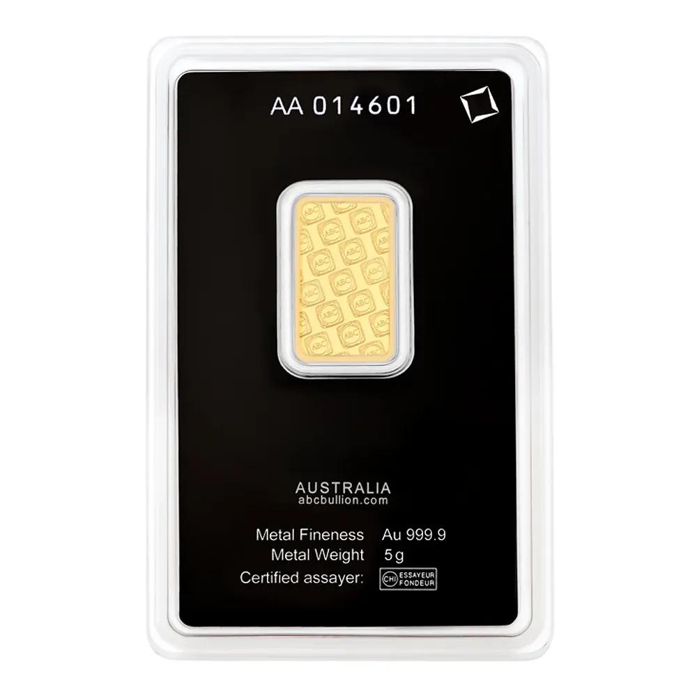 5g ABC Gold Minted Tablet - MyGold