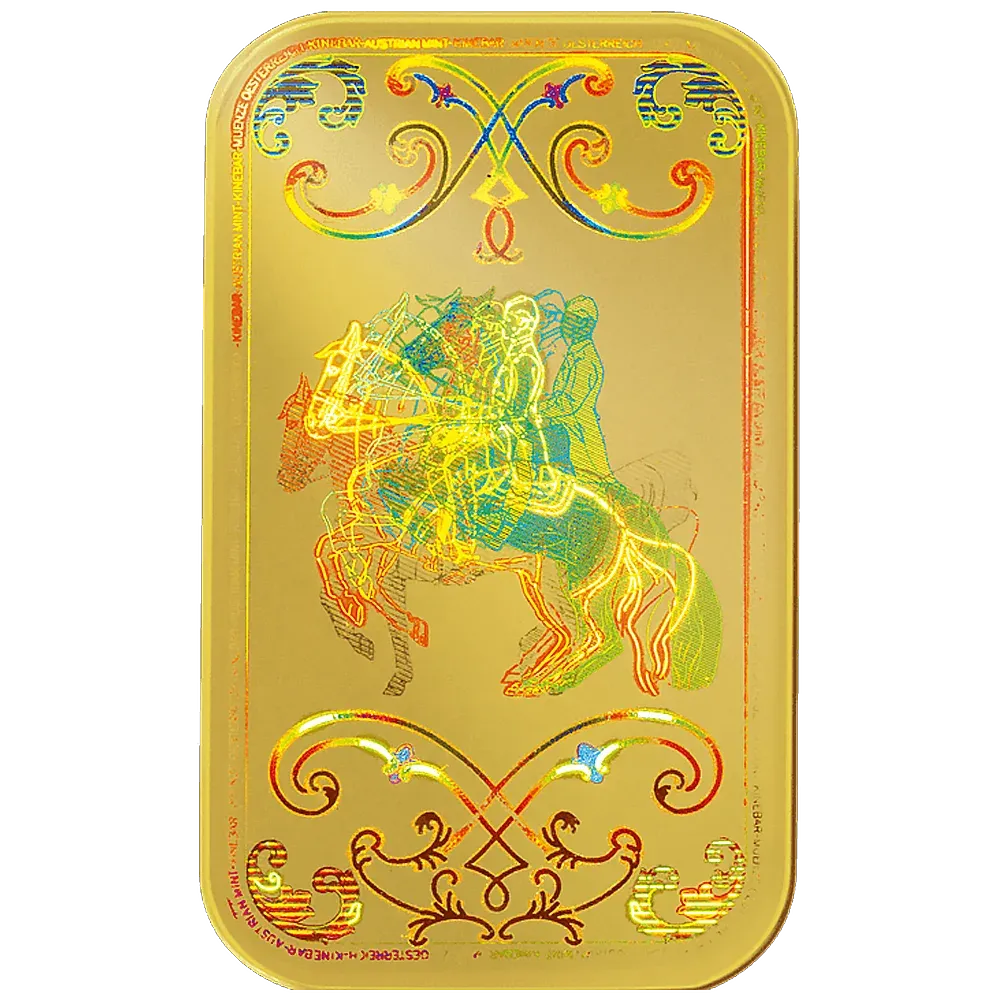 5g Austrian Mint Gold Minted Bar - MyGold