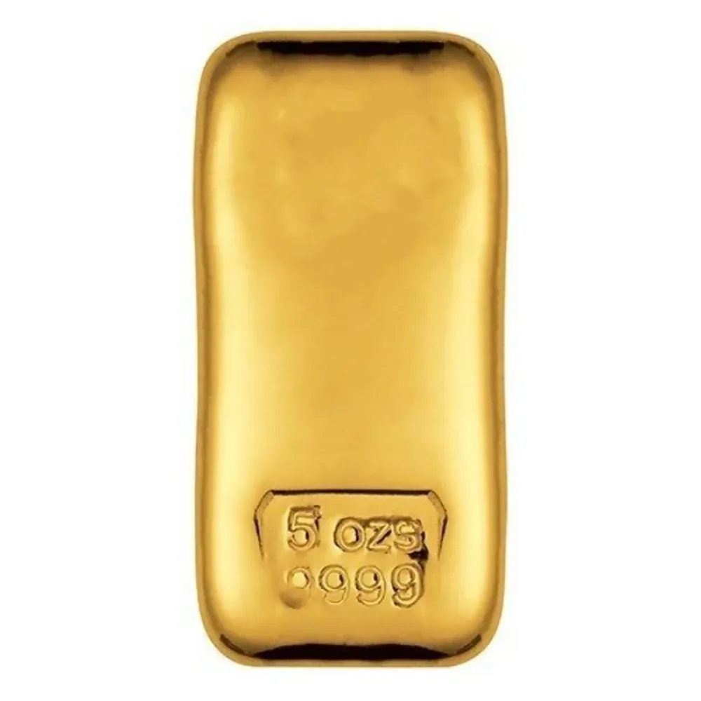 5oz 'Generic Brand' Gold Cast Bar - MyGold