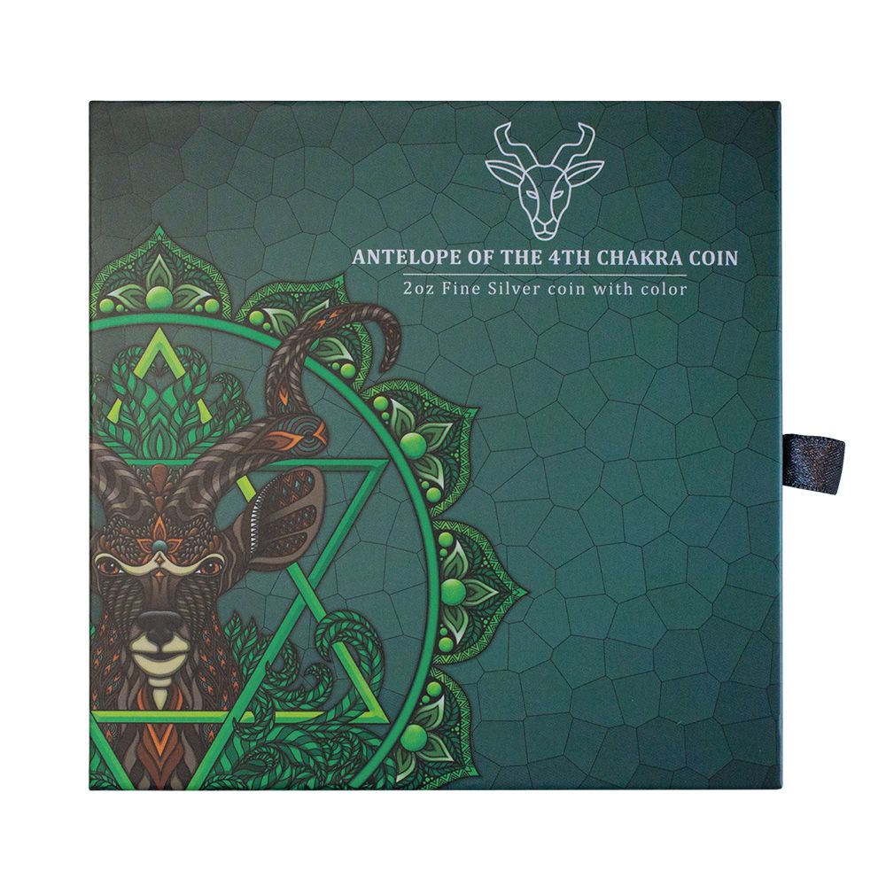 2022 2oz Phil Lewis Antelope of the 4th Chakra Coin - MyGold