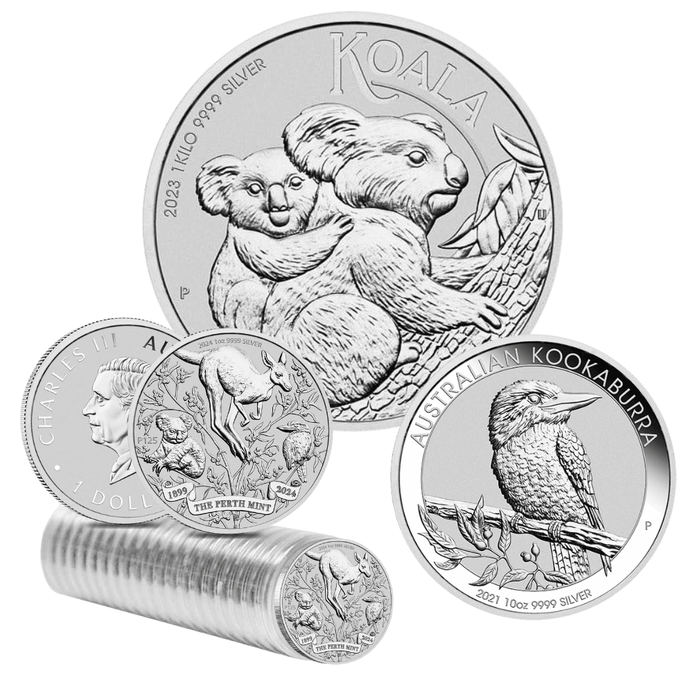 Perth Mint Iconic Animal Silver Bundle - MyGold