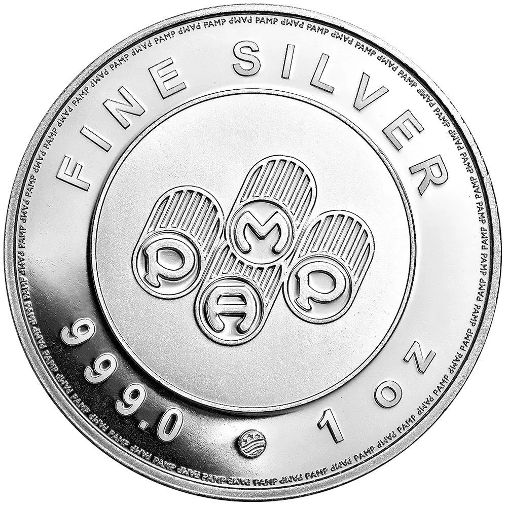 PAMP American Buffalo .999 Pure 1oz Silver Round - MyGold